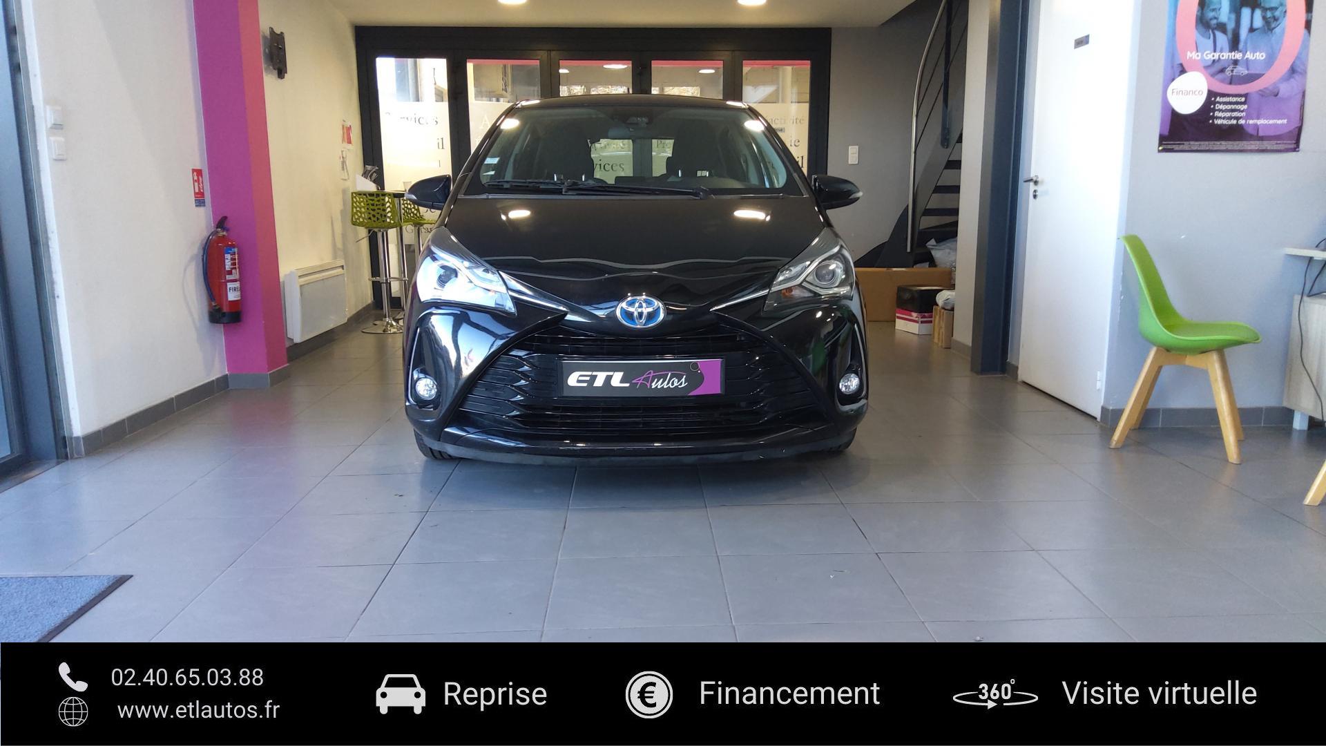 E.T.L. AUTOS - TOYOTA-YARIS-Yaris Hybride 100h BV e-CVT France Business